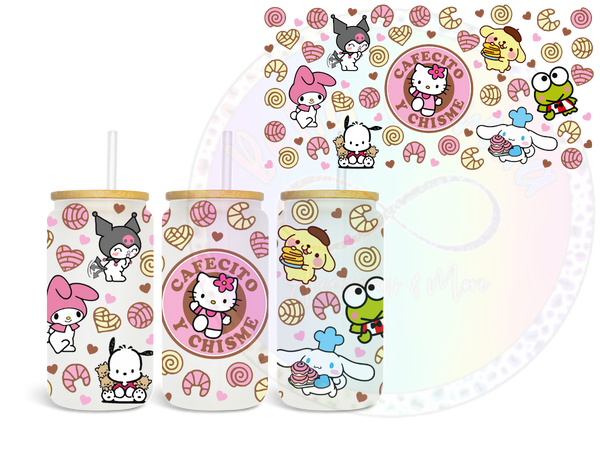Kitty Cafecito Y Chisme Uv Dtf Wrap Bella Camila Accessories And More